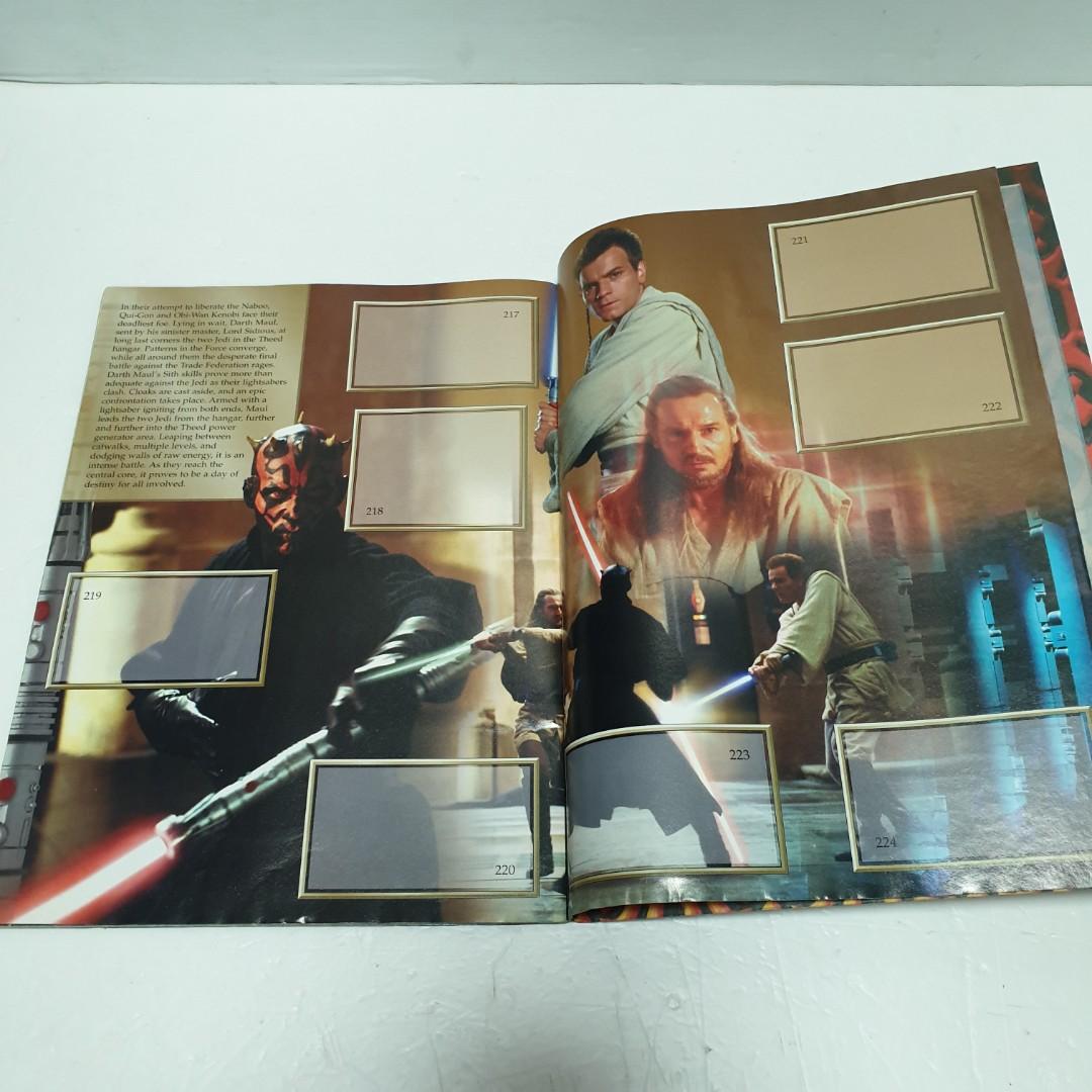 Merlin star wars starwars episode 1 phantom menace sticker books ...