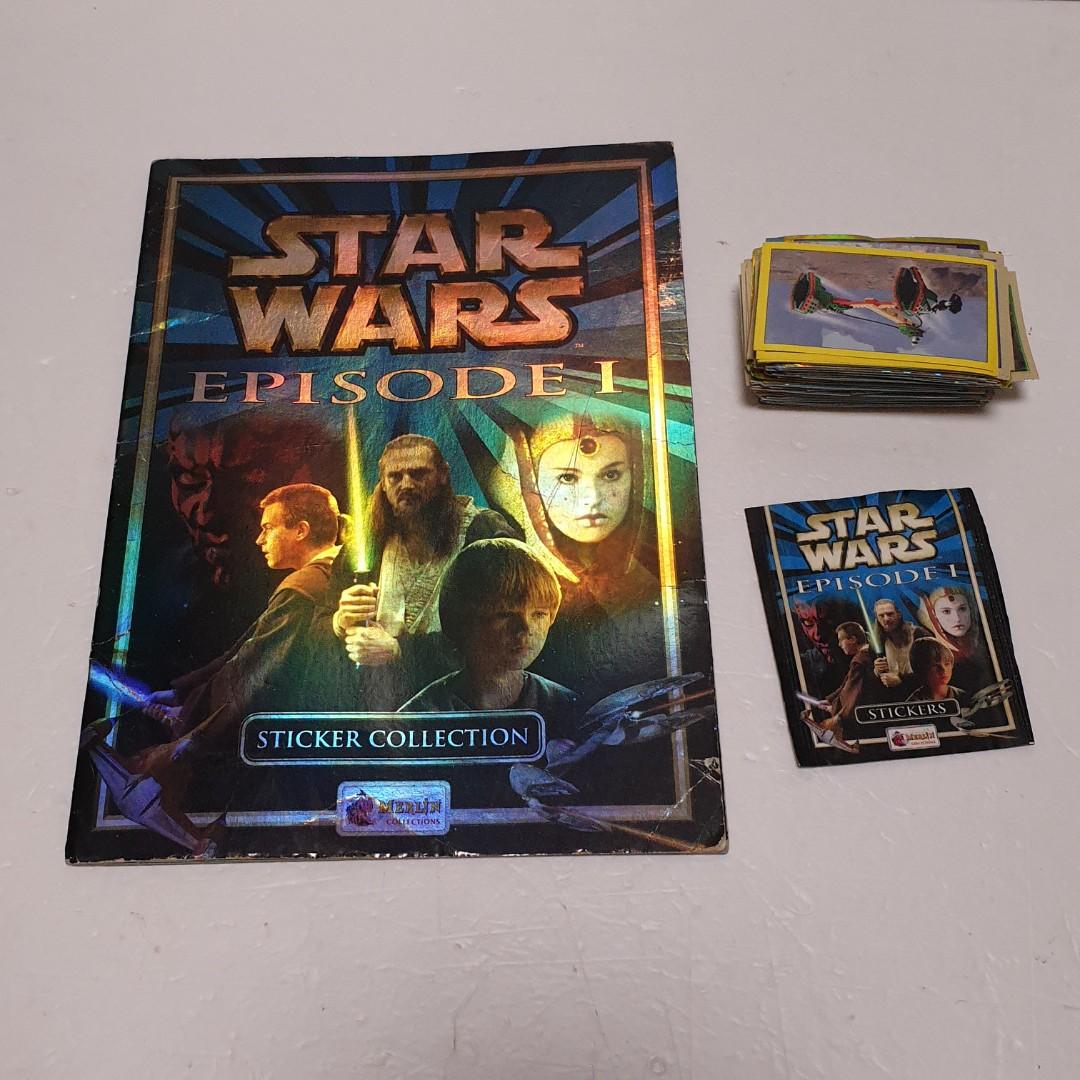 Merlin star wars starwars episode 1 phantom menace sticker books ...