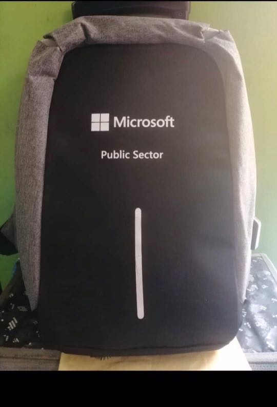 Microsoft Anti Theft Backpack, Men's Fashion, Bags, Backpacks on Carousell