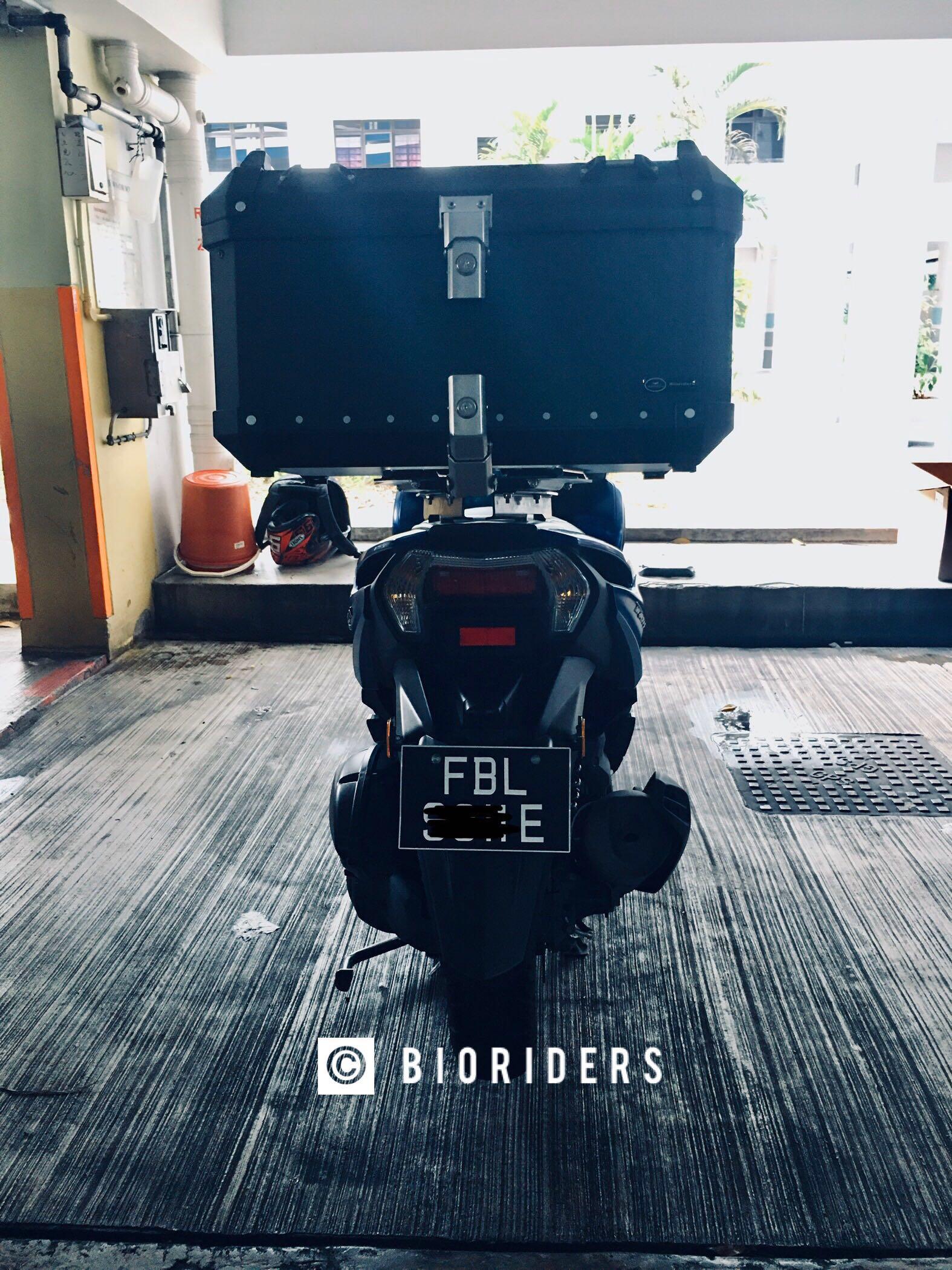 Motorcycle top box aluminium, Motorcycles, Motorcycle Accessories on ...