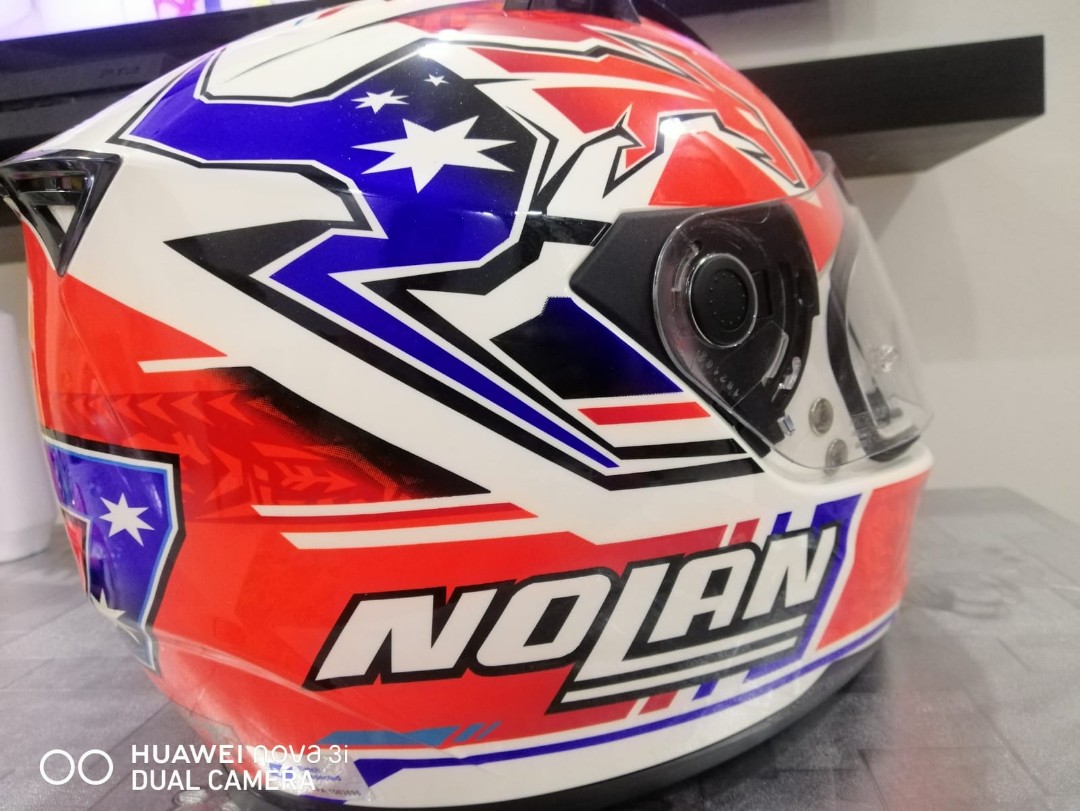 Nolan n64 full face, Motorcycles, Motorcycle Apparel on Carousell