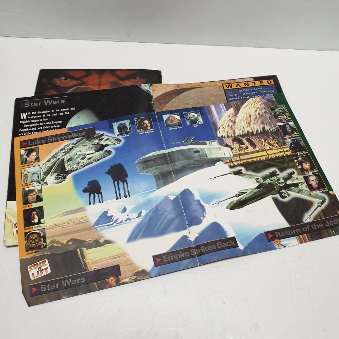 Panini star wars marlin phantom menace sticker book, Hobbies & Toys, Toys & Games on Carousell