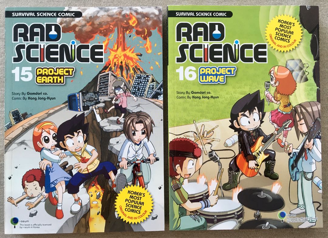 RAD Science Comic books, Hobbies & Toys, Books & Magazines, Fiction & Non-Fiction on Carousell