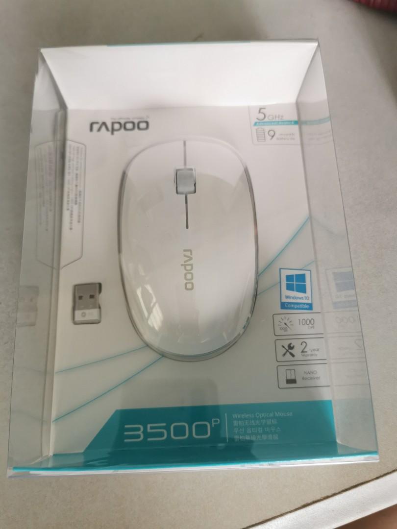 Rapoo 3500P Wireless Mouse, Computers & Tech, Parts & Accessories ...