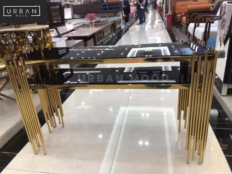 RAVEN Luxury Marble Hallway Console, Furniture & Home Living ...