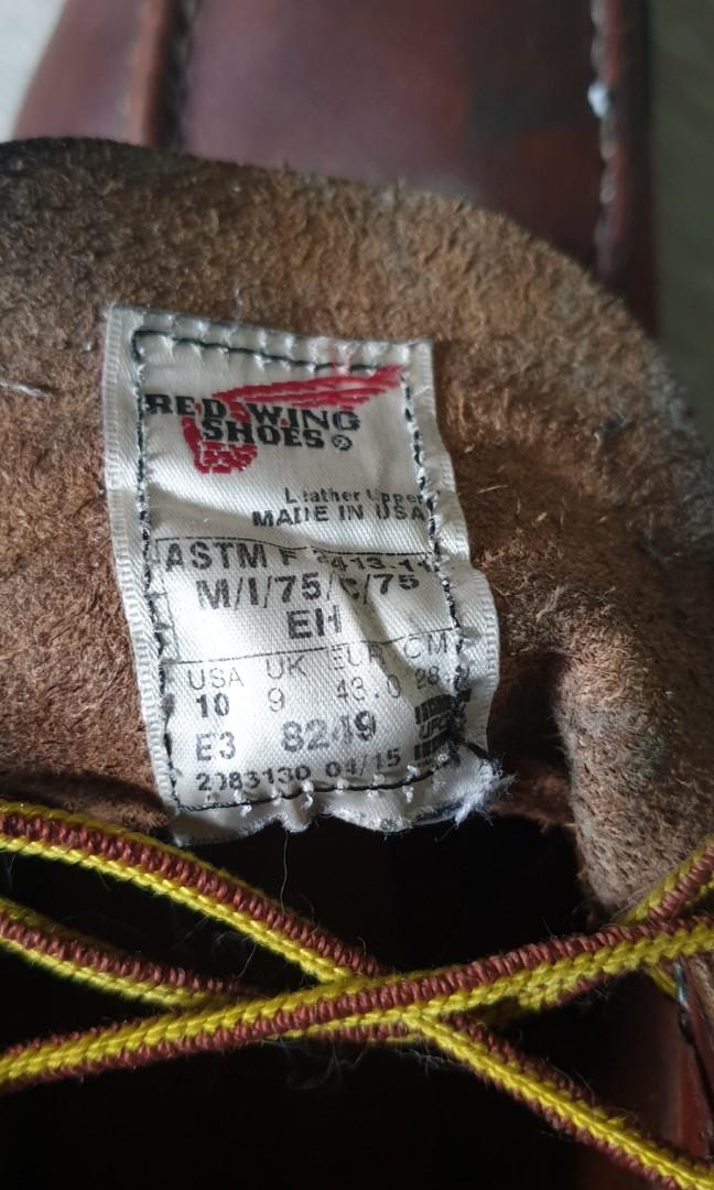 Red Wing 8249 Safety Boot, Men's Fashion, Footwear, Boots on Carousell