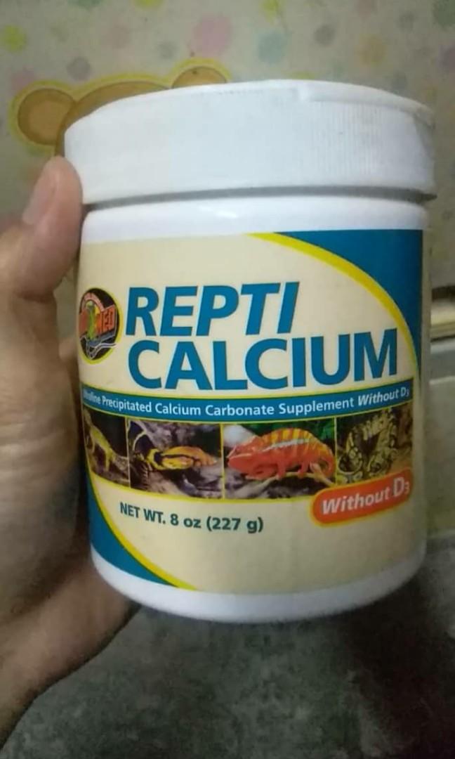Repti Calcium, Pet Supplies, Pet Food on Carousell