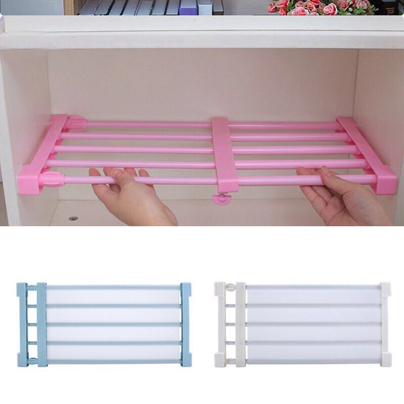 Retractable Rack/Shelf (white), Furniture & Home Living, Furniture ...