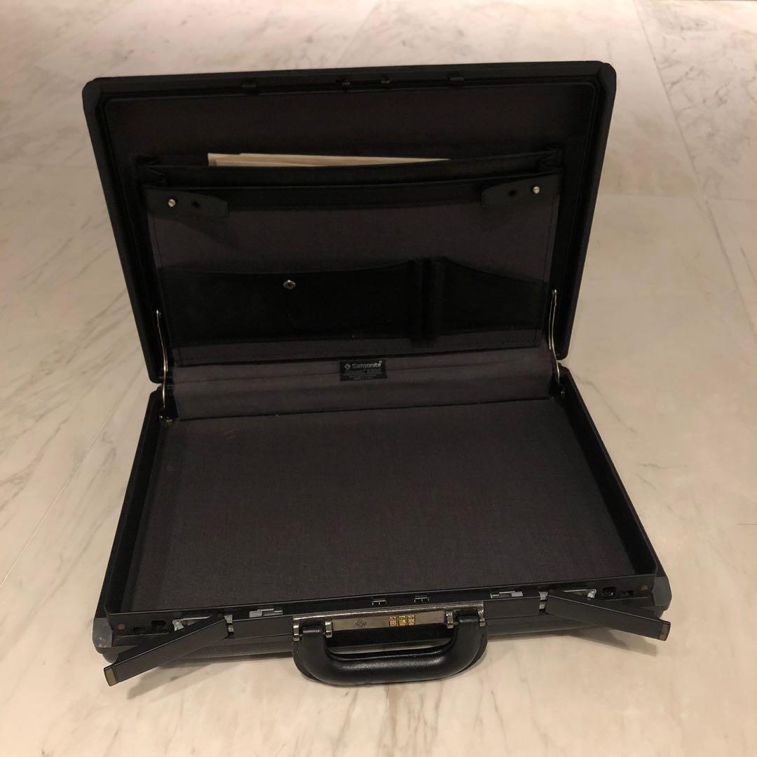 Samsonite black hard cover briefcase suitcase classic 5000, Men's ...
