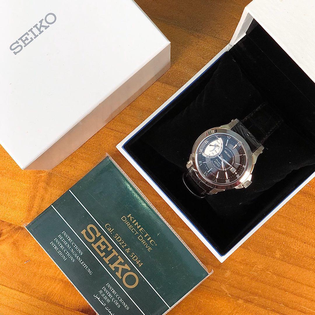 Seiko Kinetic Direct Drive watch, Men's Fashion, Watches & Accessories ...