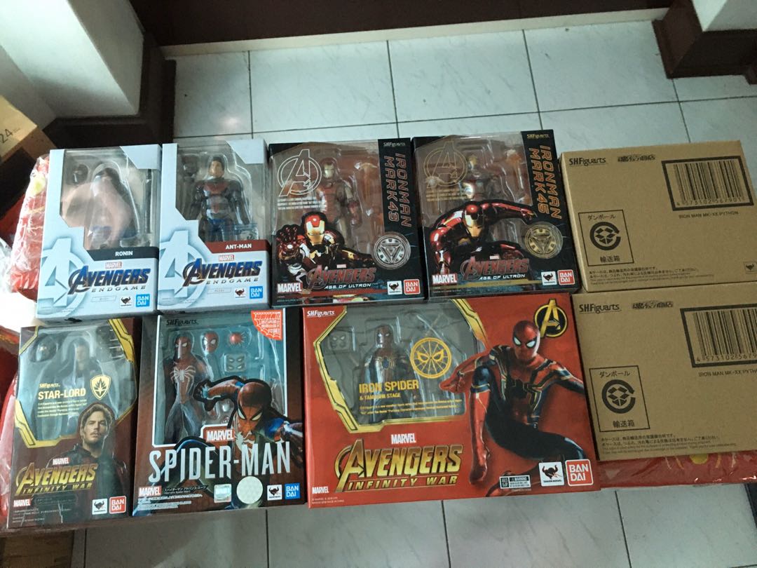 shf figuarts mcu marvel, Hobbies & Toys, Toys & Games on Carousell
