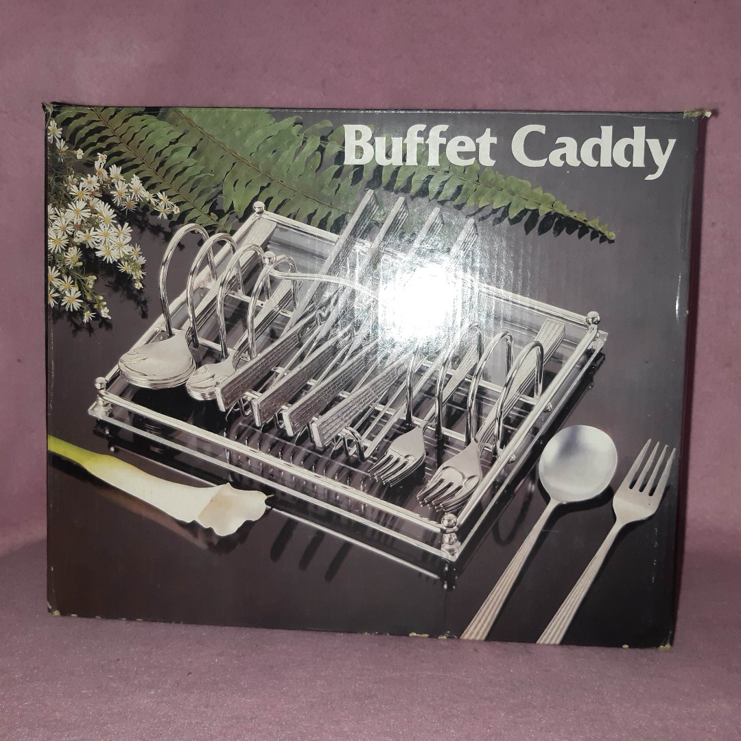 Silver Buffet Caddy, Women's Fashion, Jewelry & Organizers, Accessory ...