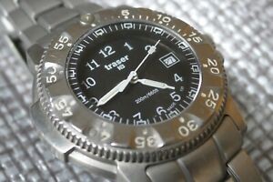 Traser Commander Full Titanium Military Diver Watch, Luxury, Watches on ...