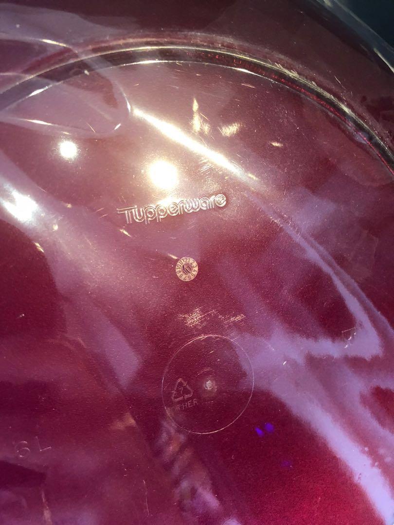 Tupperware punch bowl set - 6 L (cocktail bowl) with 10 cups, Furniture ...