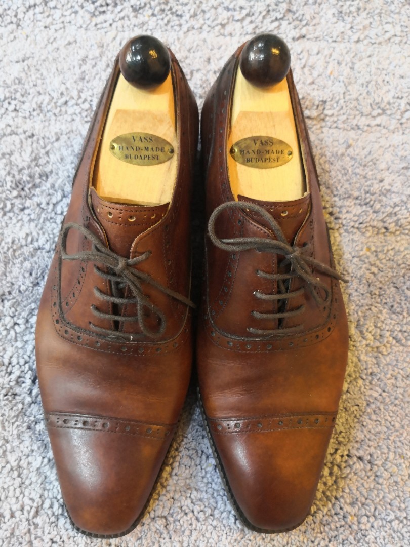 Vass bespoke leather shoes, Men's Fashion, Footwear, Dress Shoes on ...
