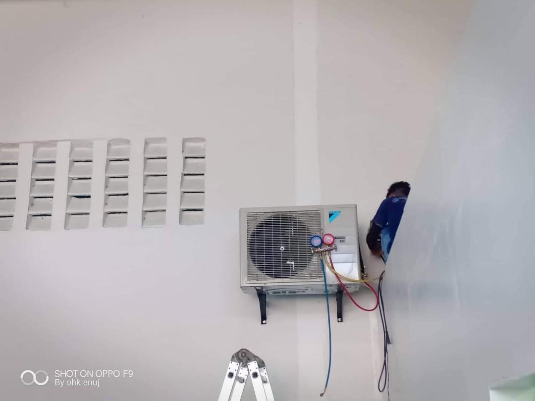 Aircon split type inverter and non- inverter, TV & Home Appliances ...