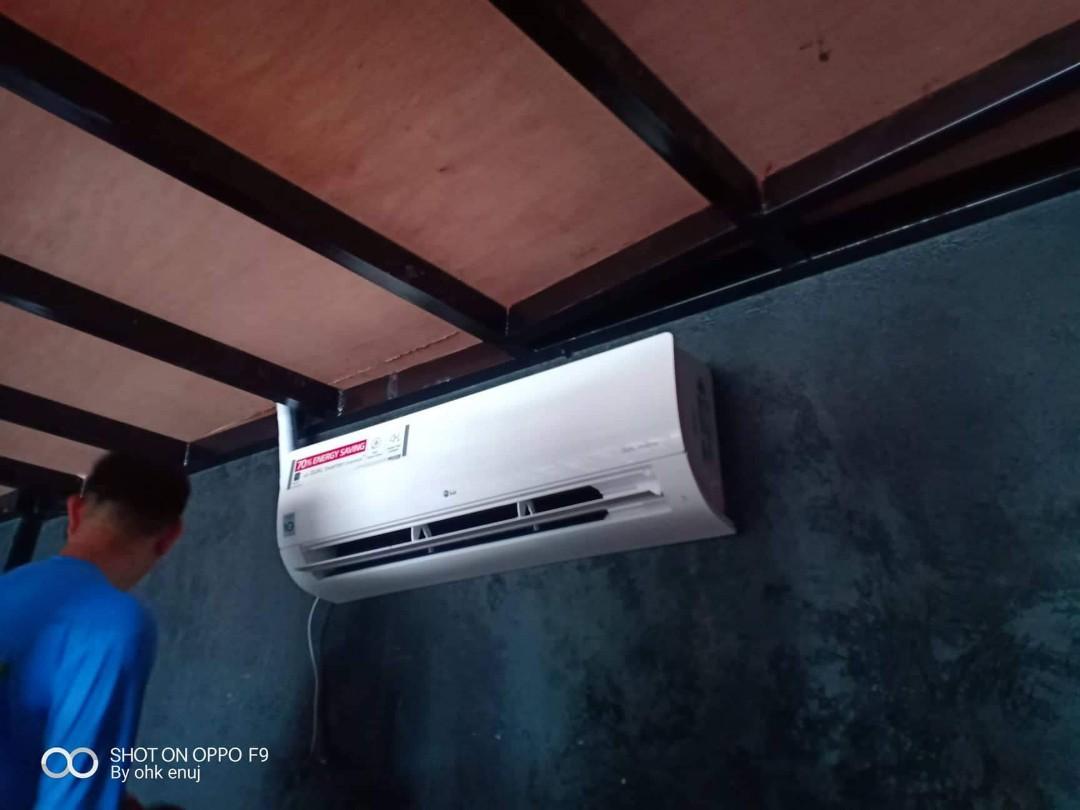 Aircon split type inverter and non- inverter, TV & Home Appliances ...