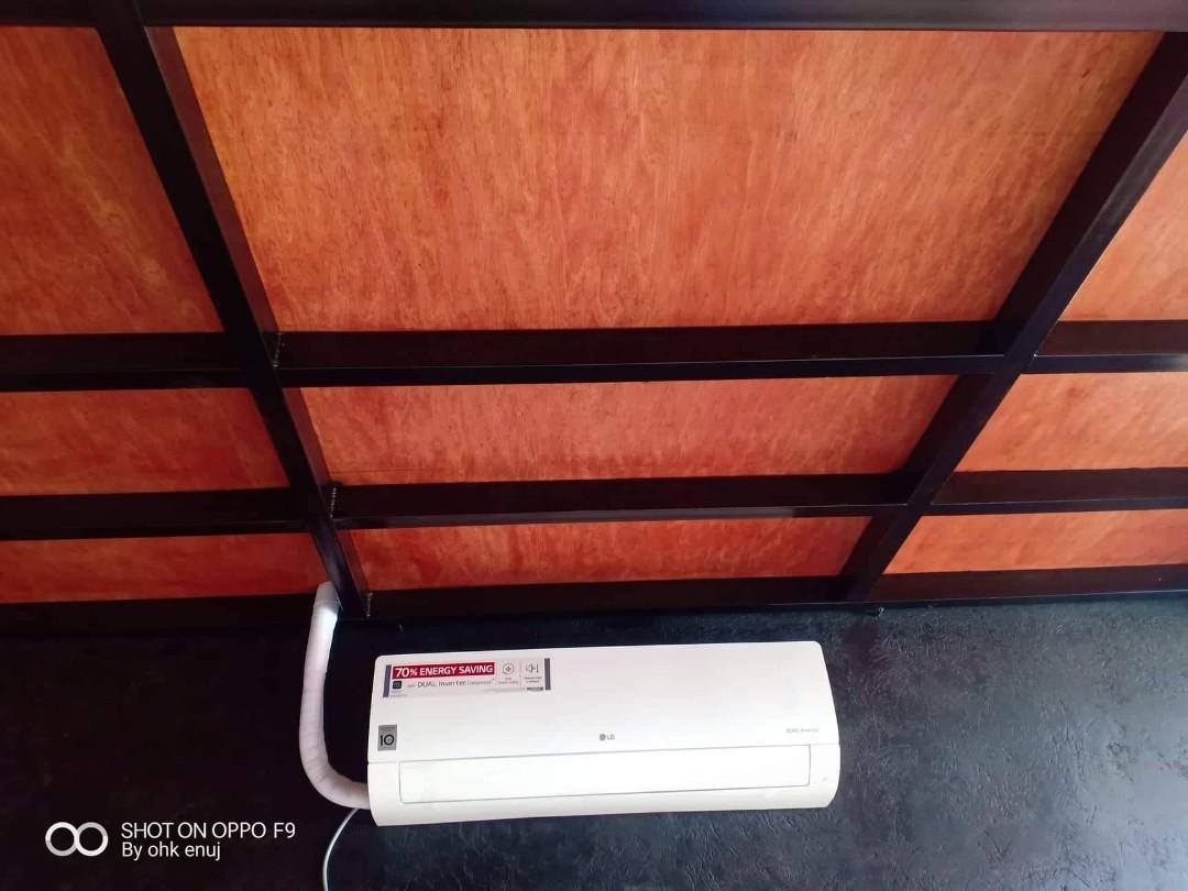 Aircon split type inverter and non- inverter, TV & Home Appliances ...