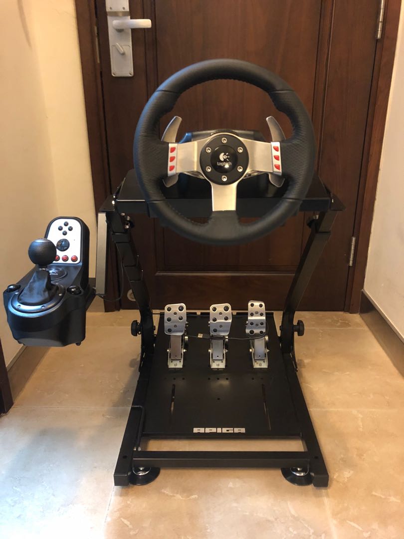 Apiga AP2 + G27 full set, 電子遊戲, 遊戲機配件, 保護殼及保護套 - Carousell