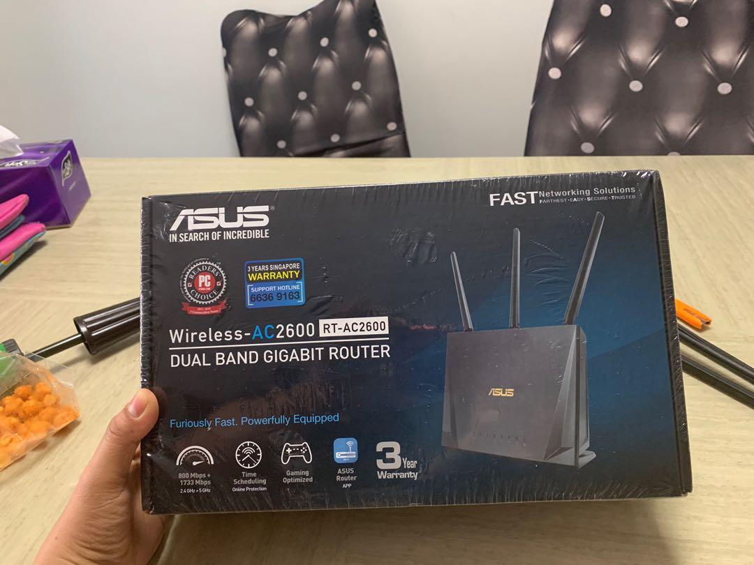 Asus AC2600 wifi router, Computers & Tech, Parts & Accessories ...