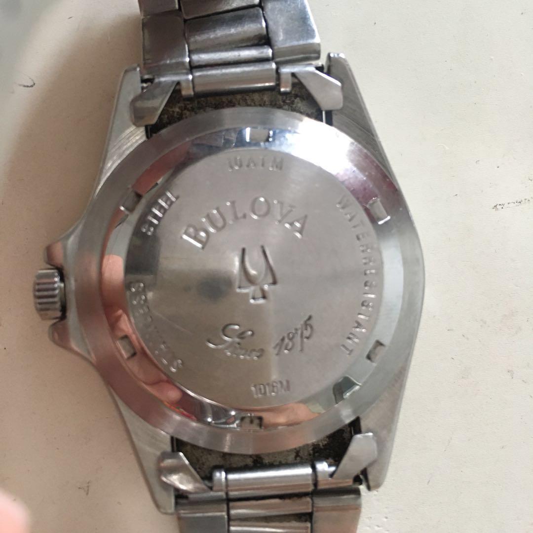 Authentic Swiss-made Vintage BULOVA Diver 10ATM Watch, Men's Fashion ...