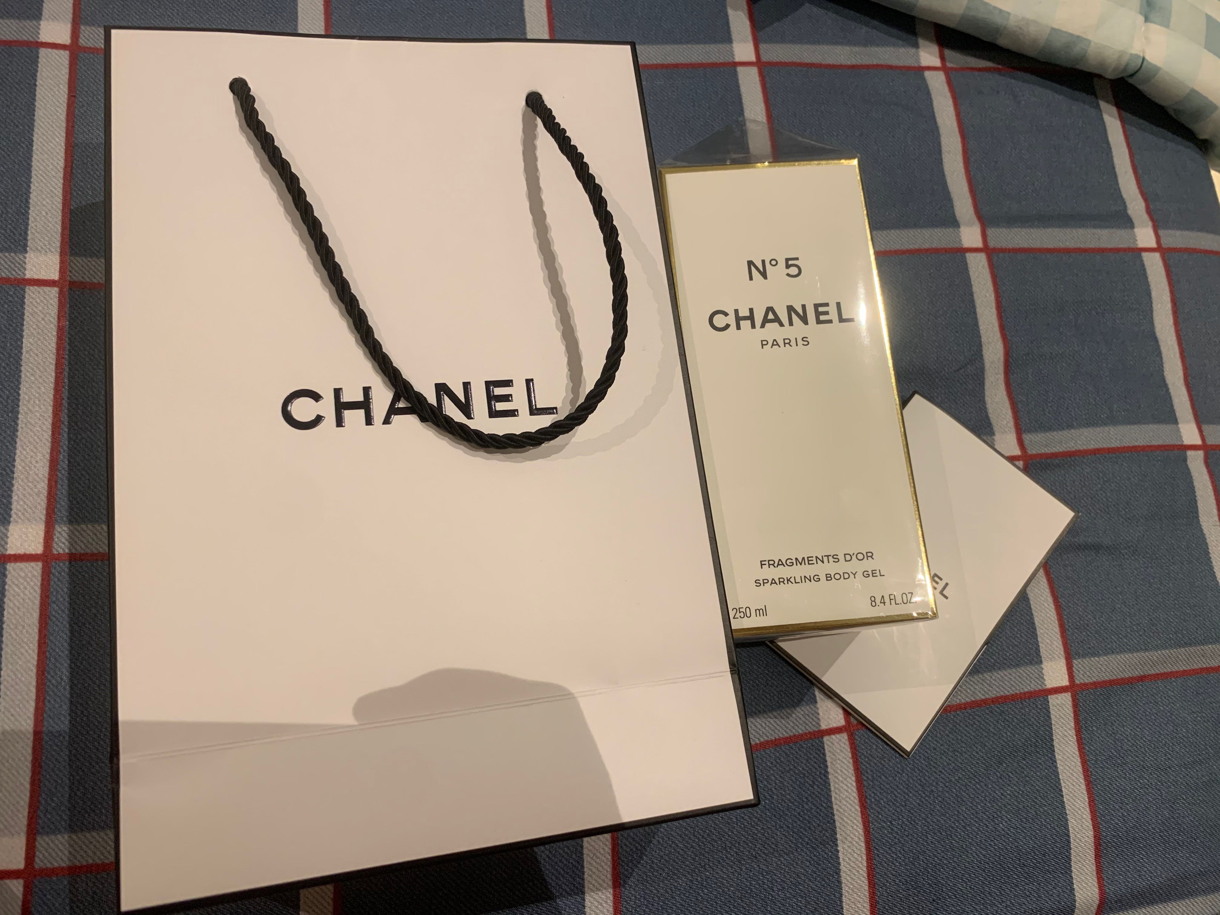 Chanel N5 gold Body Lotion 250 ML, Beauty & Personal Care, Bath & Body ...