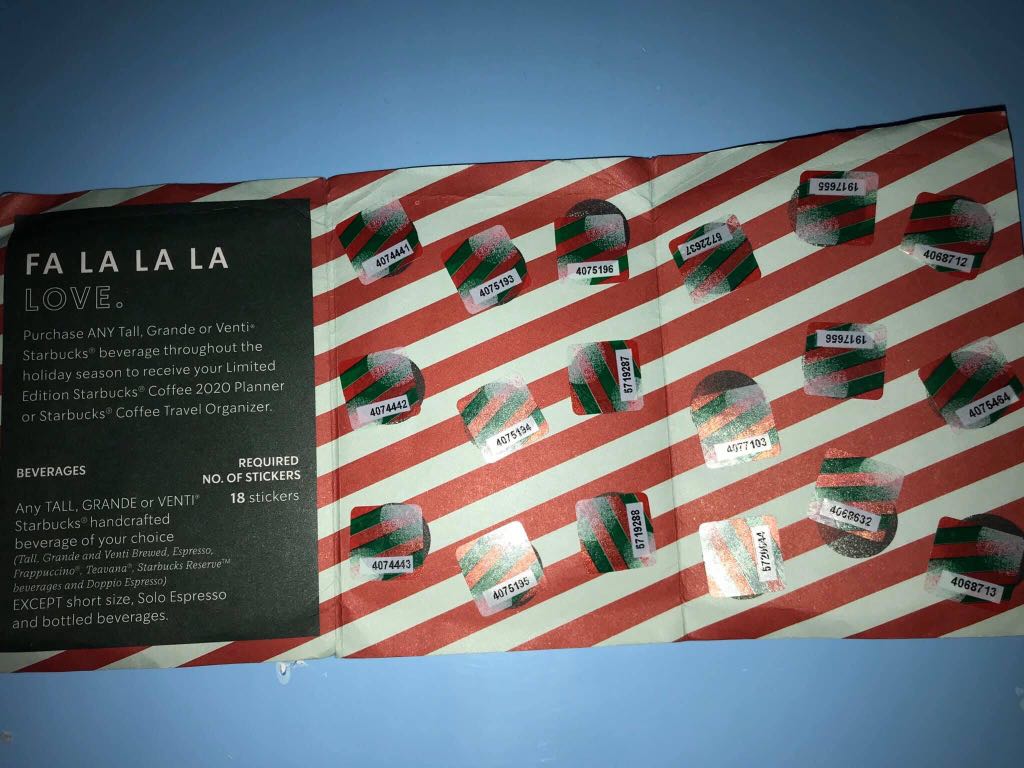 Complete Starbucks sticker card, Everything Else, Others on Carousell