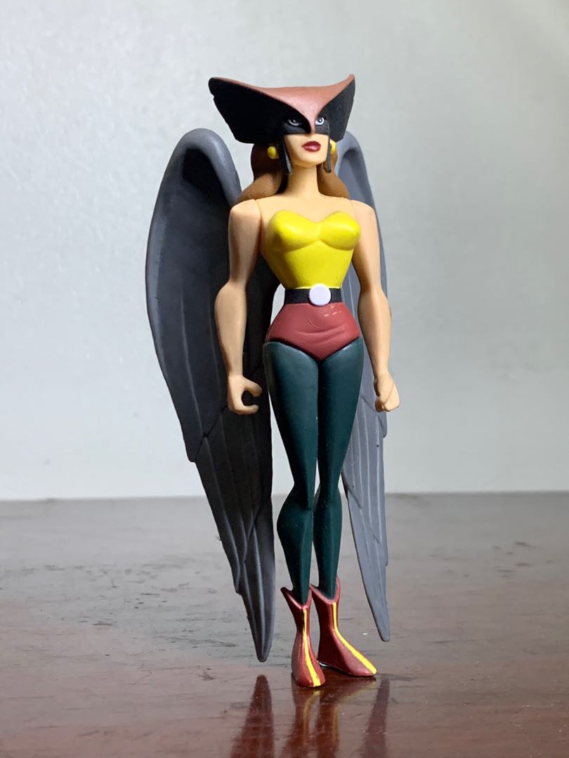 dc comics justice league animated hawkgirl action figure 4.5 inches ...