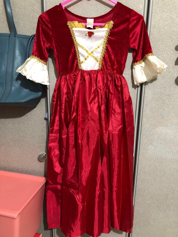 Disney Princess red dress, Babies & Kids, Babies & Kids Fashion on ...