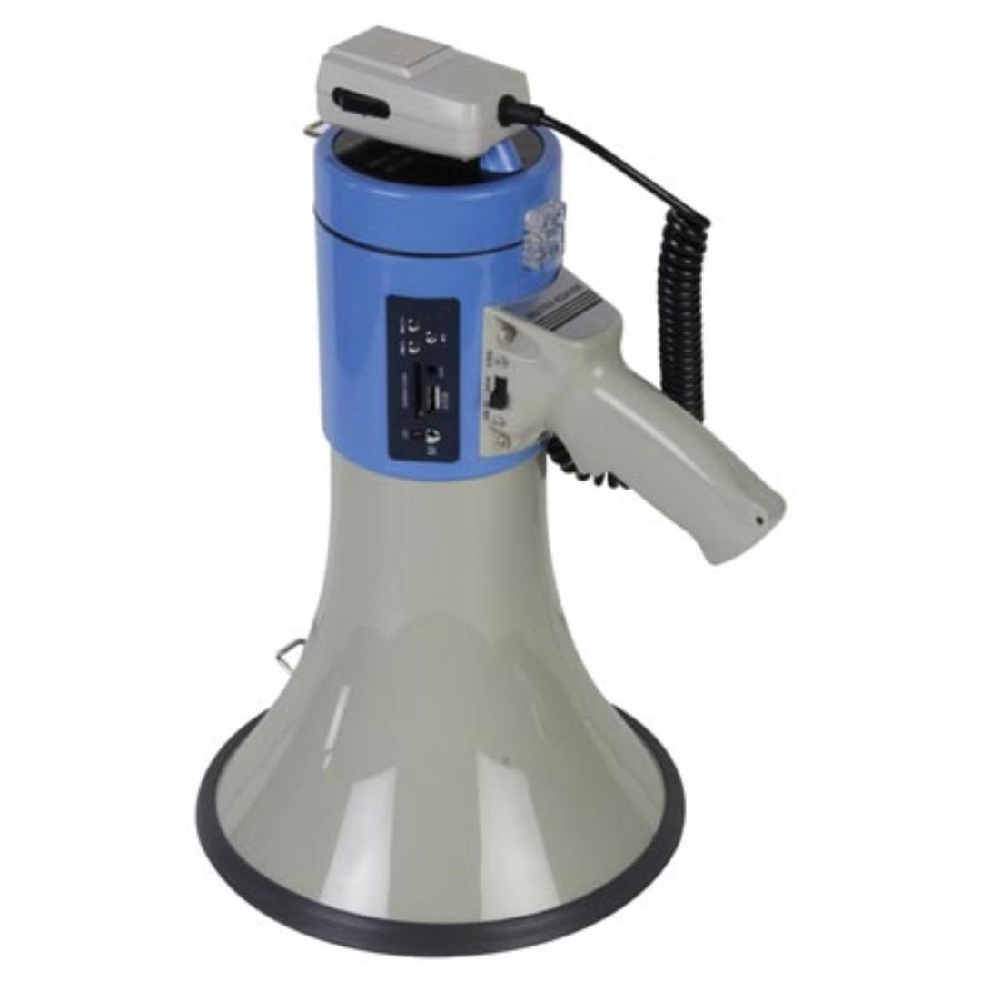 Mega Phone Megaphone MIC Microphone Amplifier Siren Bull Horn Sound ...