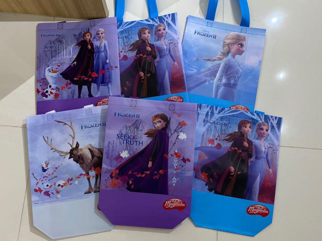Frozen Magnolia Recycle Bag, Everything Else on Carousell