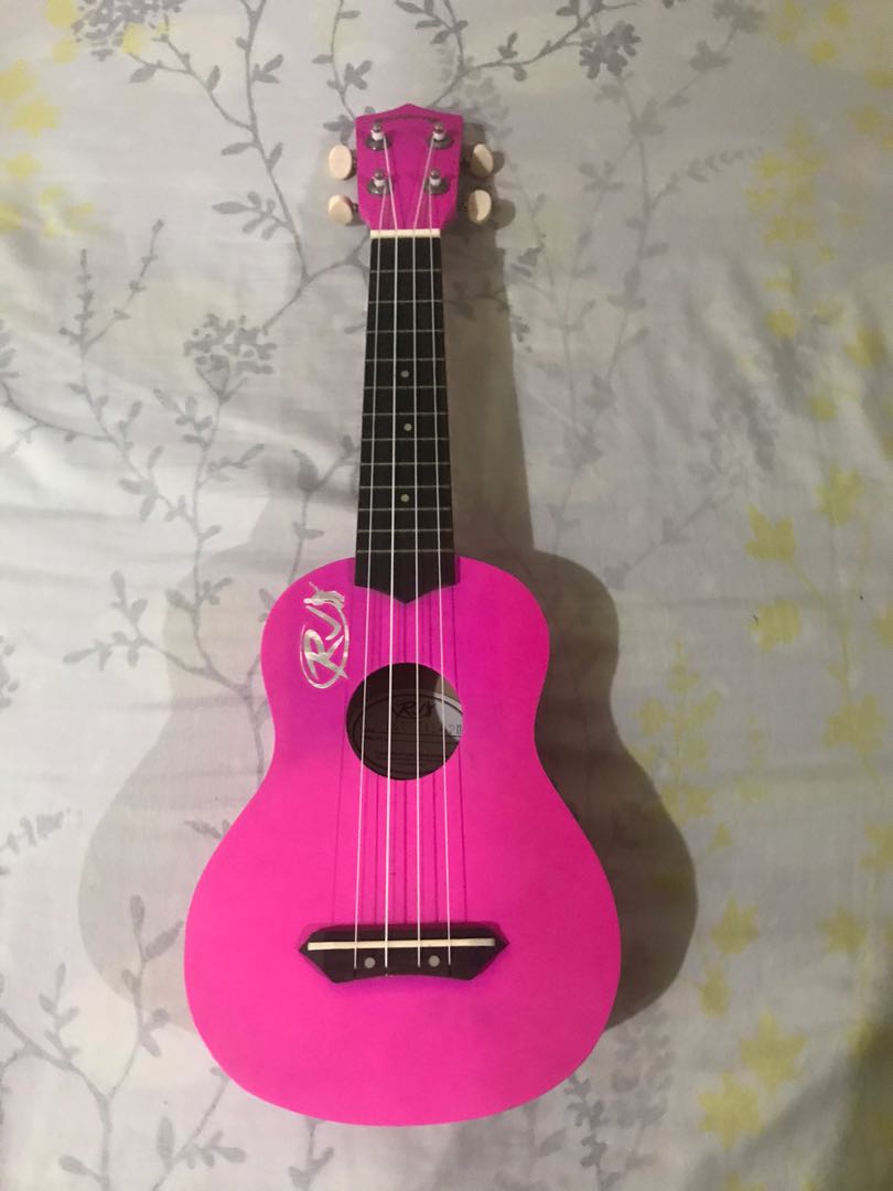 Hot Pink RJ Boracay Ukulele, Hobbies & Toys, Music & Media, CDs & DVDs ...