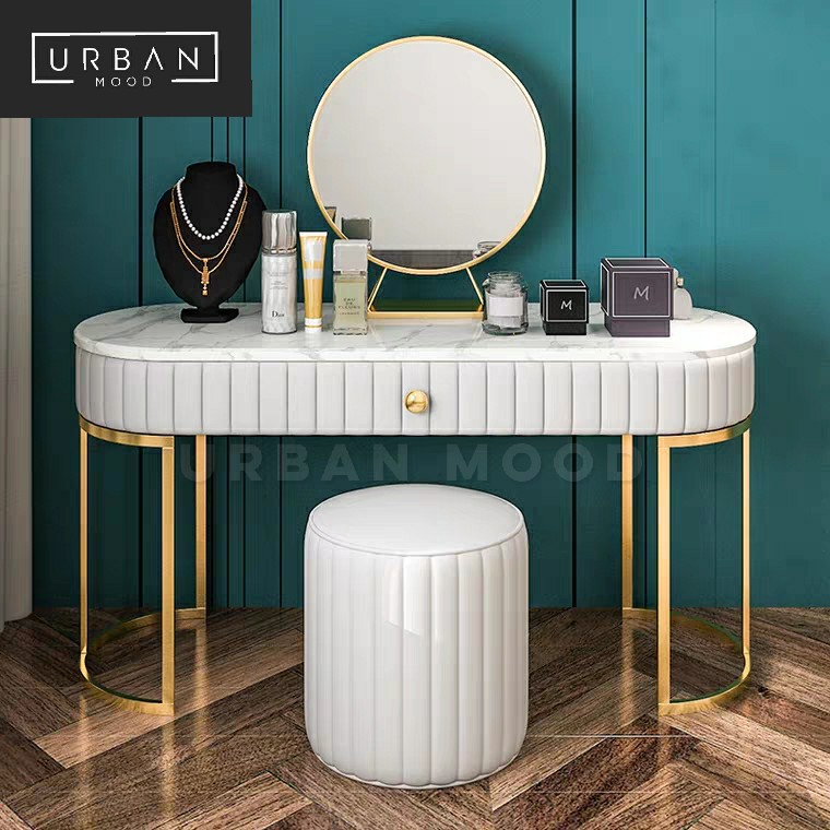 JOSEN Luxury Vanity Table Set, Furniture & Home Living, Furniture ...