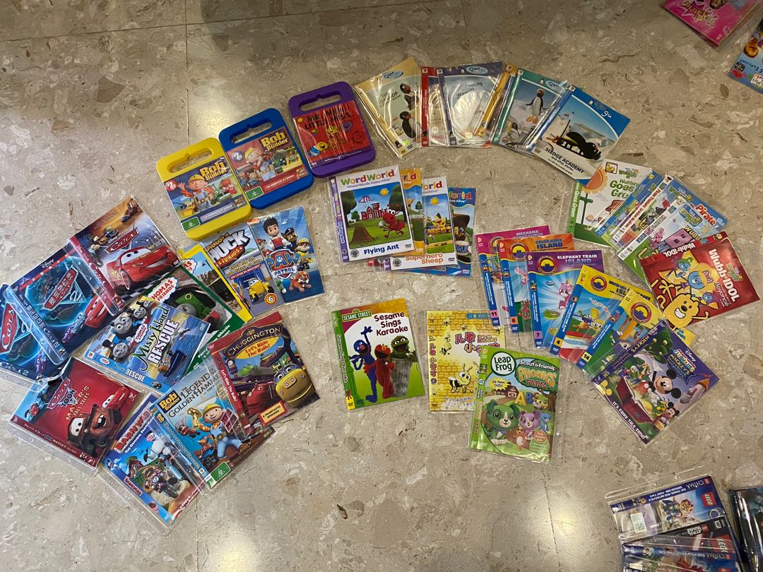 Kids DVDs Barney Pingu Dora Thomas Backyardigans Strawberry Shortcake ...