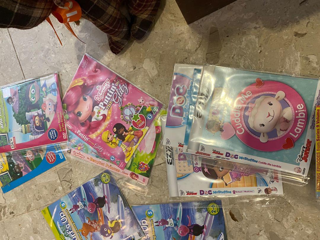 Kids DVDs Barney Pingu Dora Thomas Backyardigans Strawberry Shortcake ...