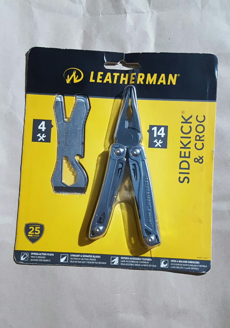 Leatherman Sidekick & Croc Combo Pack HandTools Multitools (OPEN ...