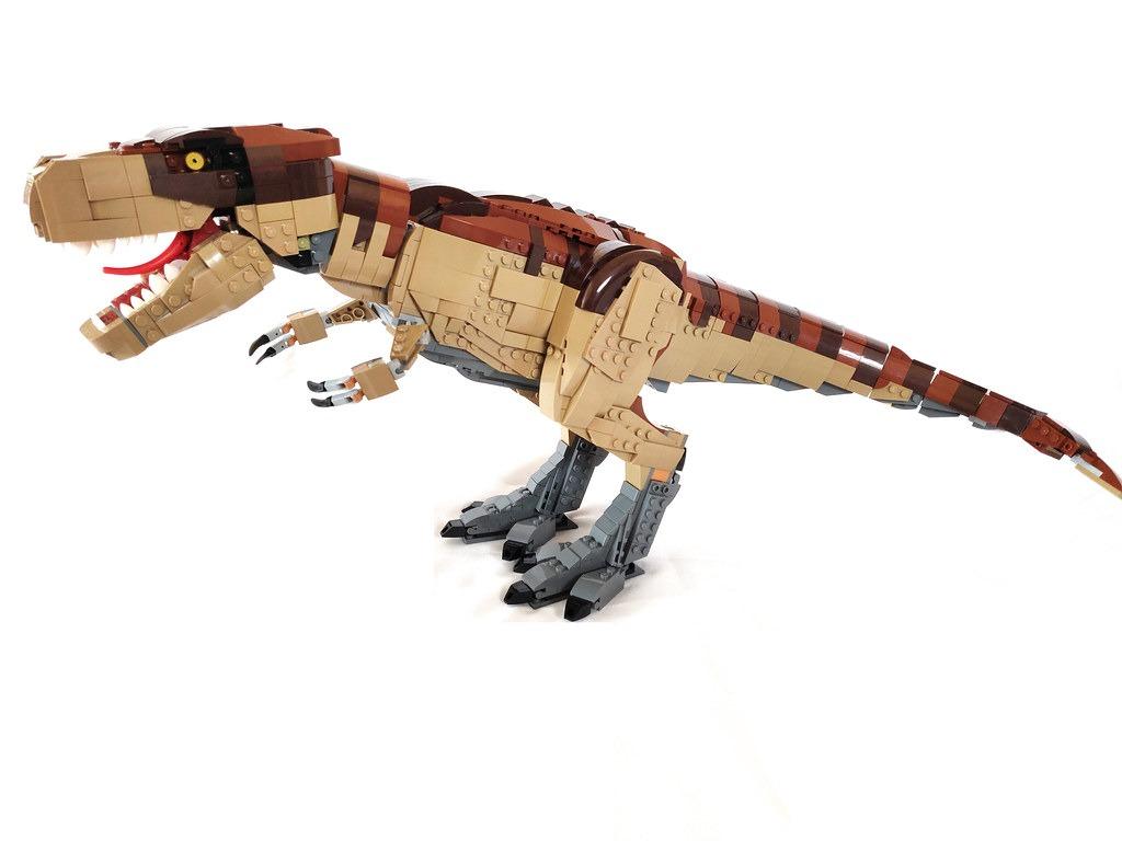 LEGO IDEAS JURASSIC WORLD Jurassic Park: T. rex Rampage 75936, Toys ...