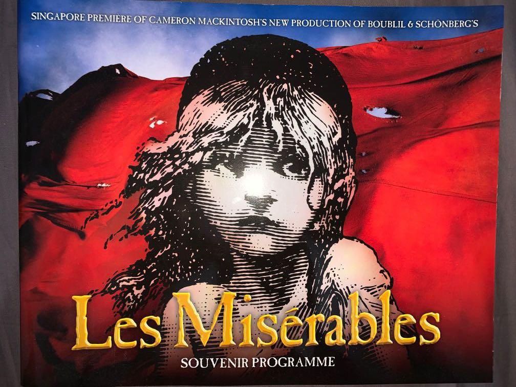 Les Miserables souvenir programme, Hobbies & Toys, Books & Magazines ...