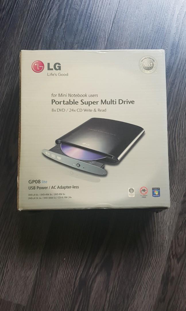 LG Portable Super Multi Drive, Computers & Tech, Parts & Accessories ...