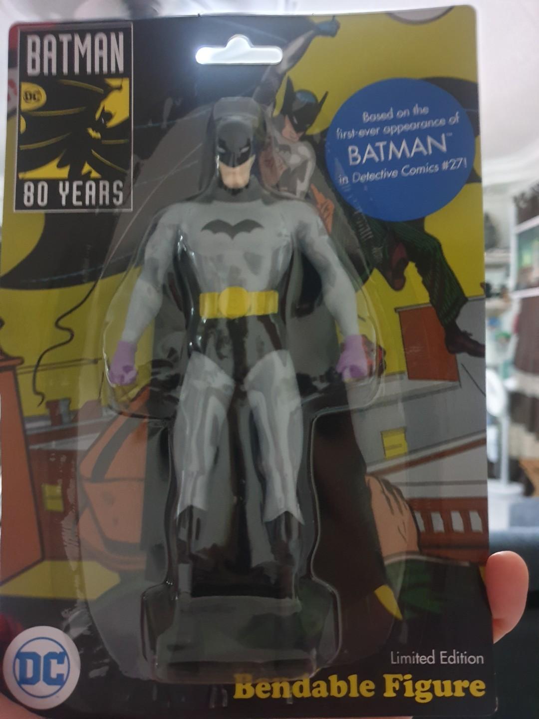 Limited Edition Batman Bendable Figure, Hobbies & Toys, Toys & Games on ...