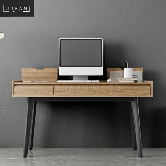 LOFT Modern Industrial Study Table, Furniture & Home Living, Furniture ...