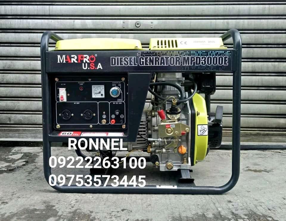 MARPRO 8kVa Open-type Diesel Generator, Looking For on Carousell