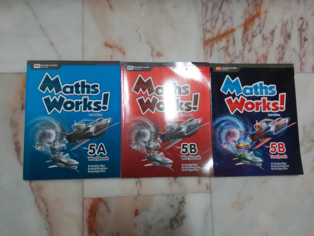 Math works textbook and workbook, Hobbies & Toys, Books & Magazines ...