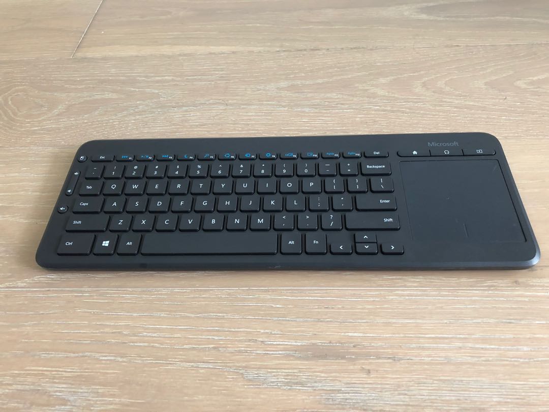 Microsoft Wireless All-in-one Media Keyboard [Used], Computers & Tech ...