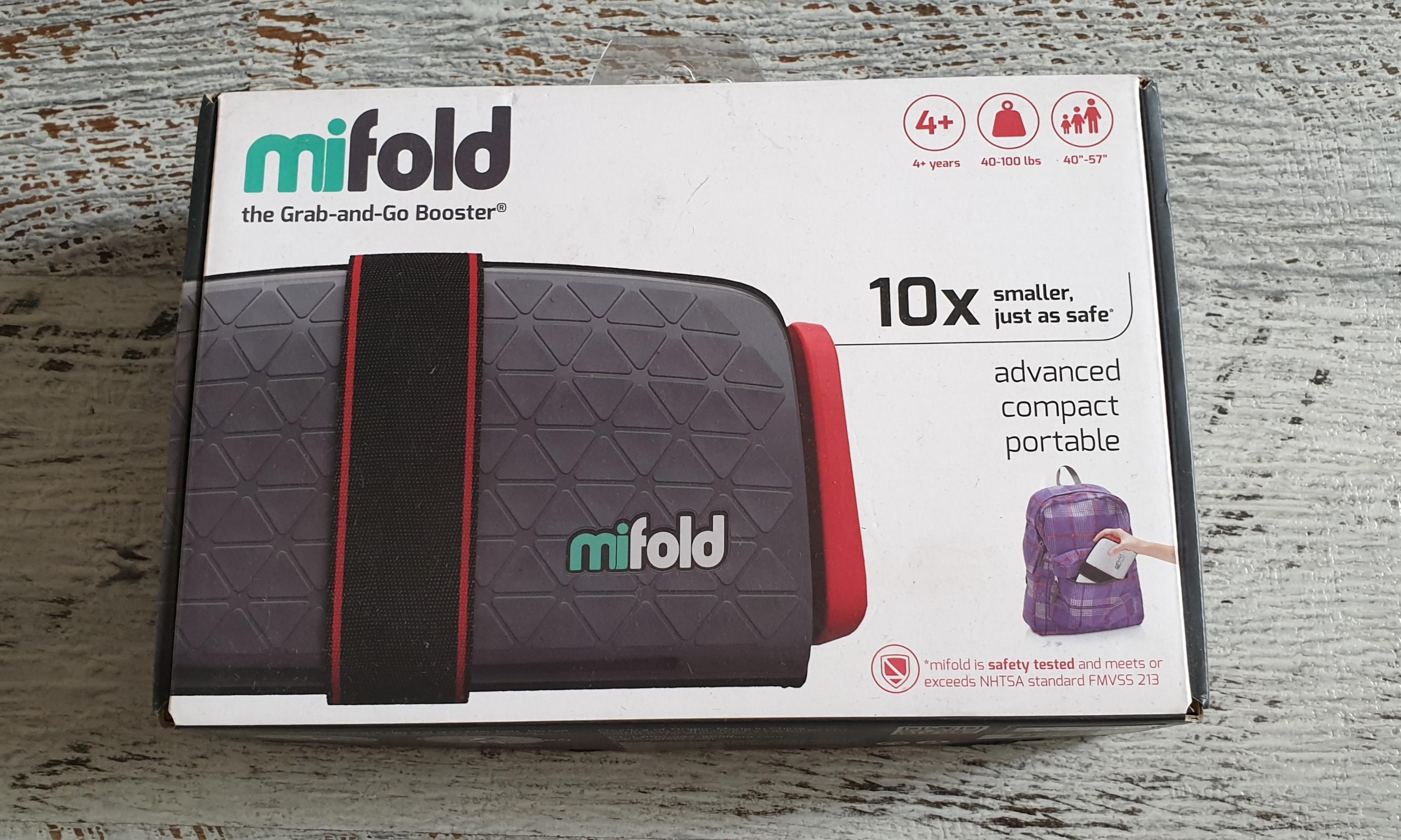 Mifold Grab-and-Go booster seat, Babies & Kids, Going Out, Car Seats on ...