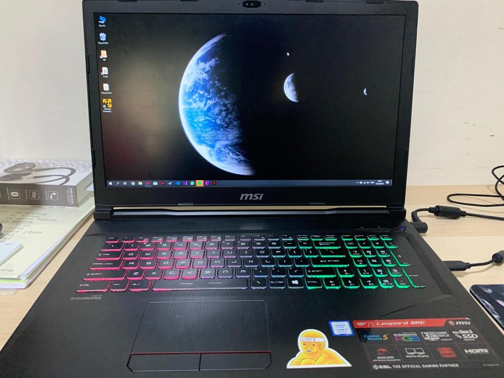 MSI Gaming Laptop GP73 Leopard 8RE (17.3" FHD (1920x1080), 120Hz, 3ms ...