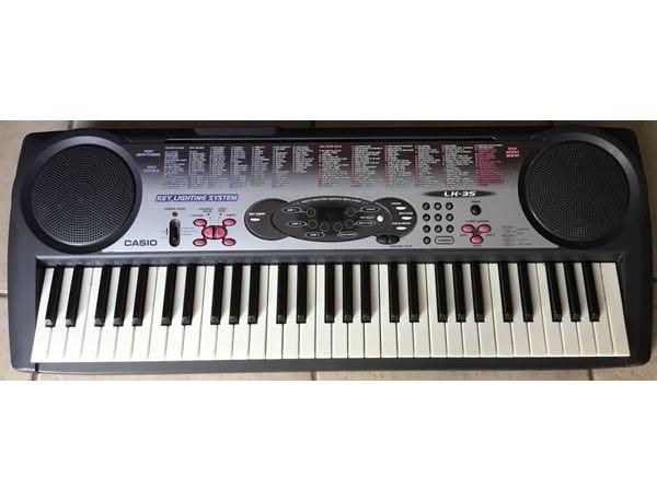 Music Keyboard Casio LK-35 with key lighting feature perfect for kids ...