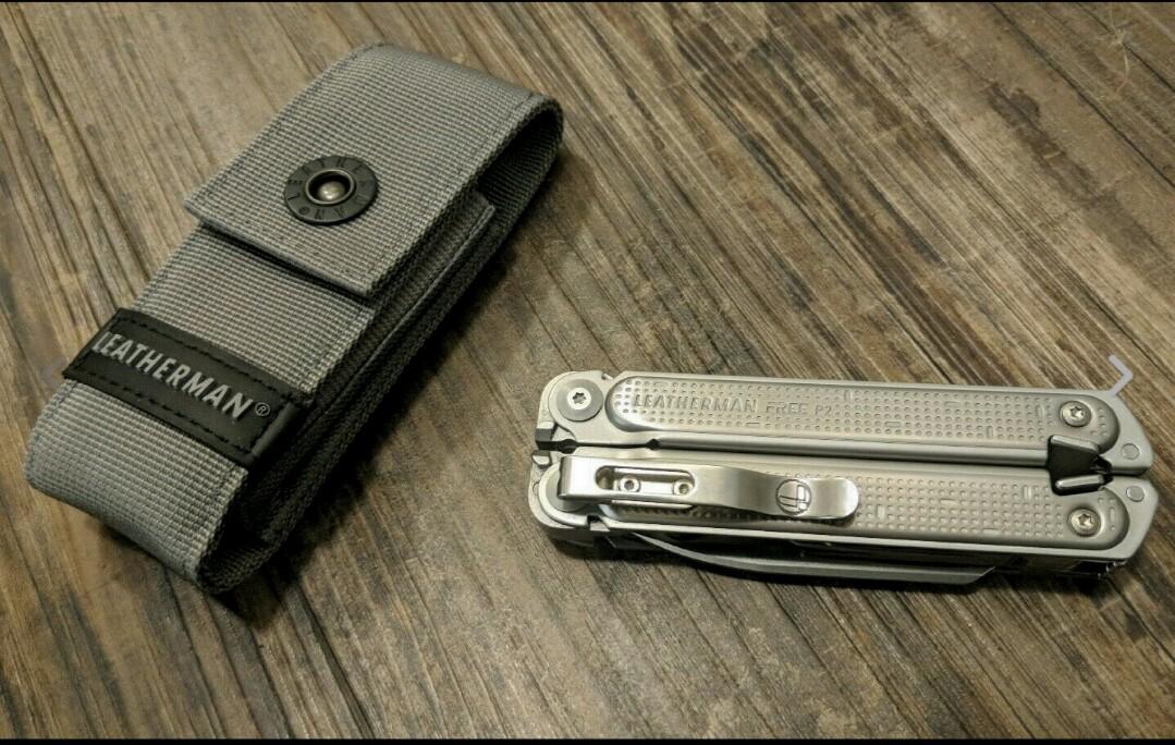 New Leatherman Free P2 Multitools & Sheath New Model USA EDC Gerber SOG ...