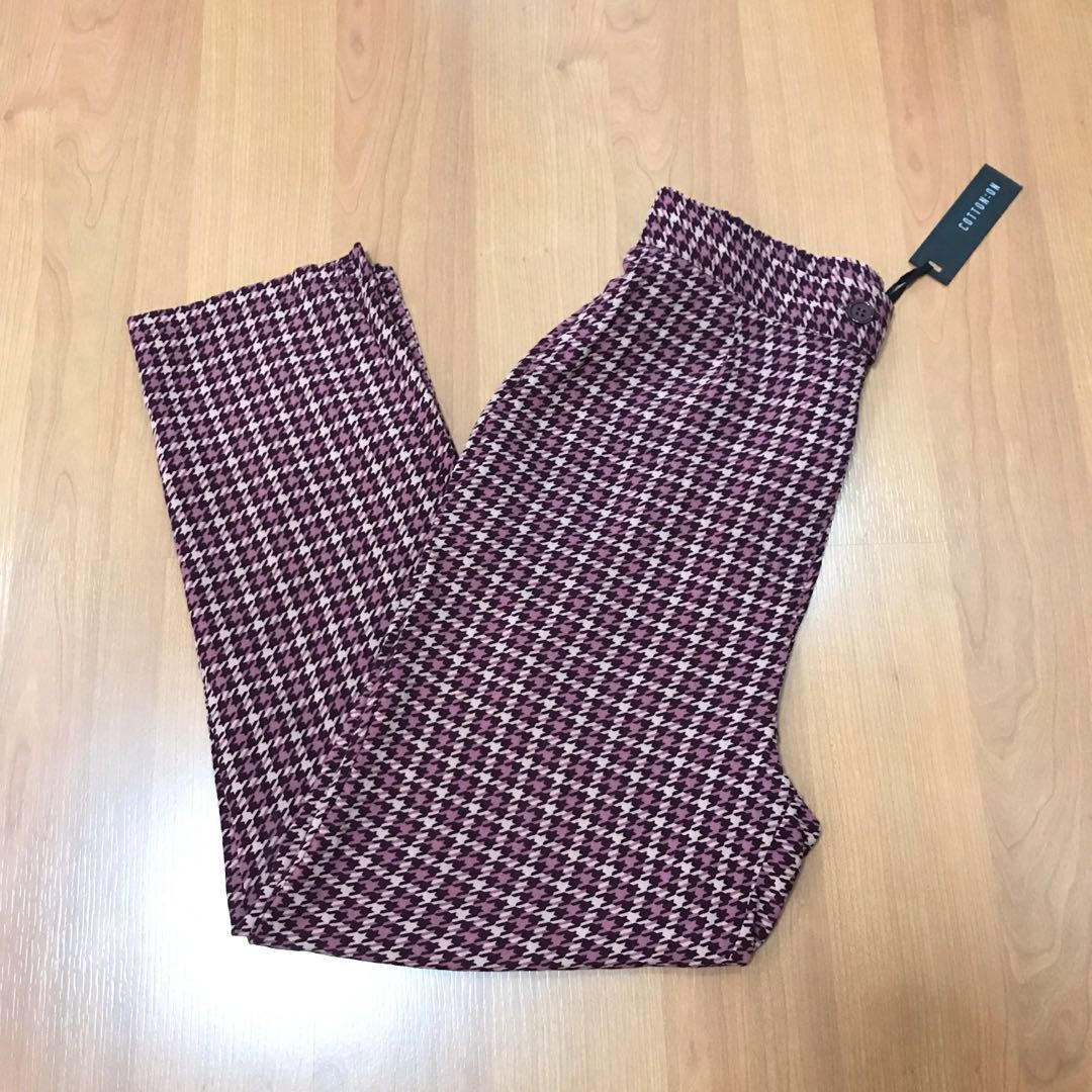 NEW:COTTON ON garterized trousers, Women's Fashion, Bottoms, Other ...