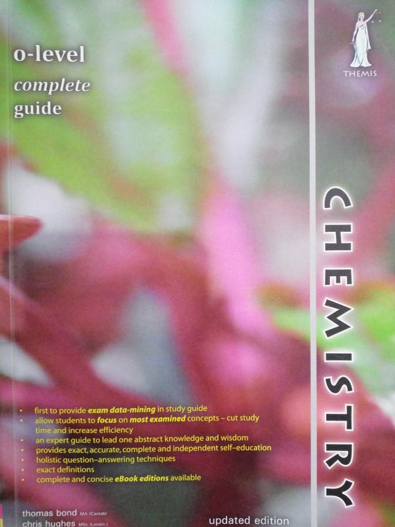 O LEVEL CHEM TEXTBOOK, Hobbies & Toys, Books & Magazines, Textbooks on ...